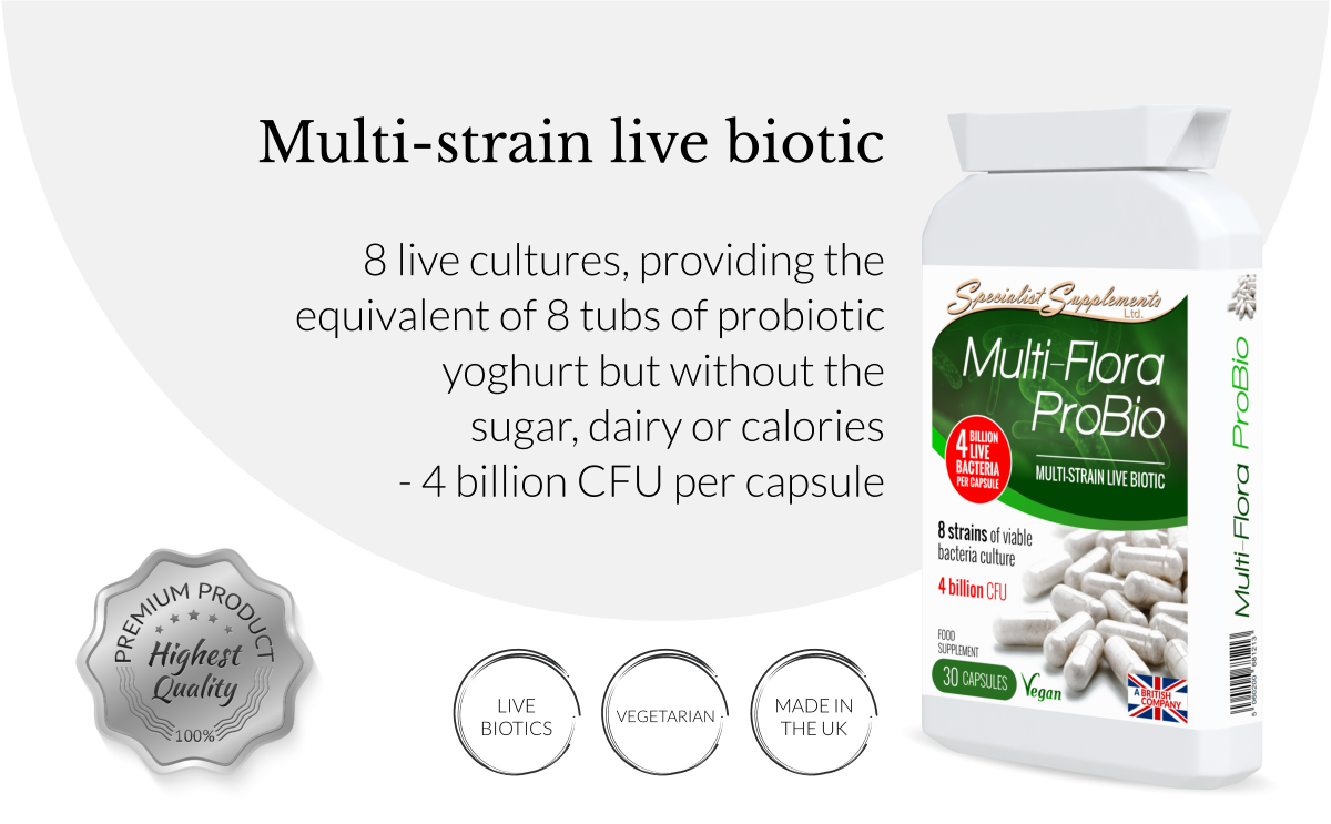 Multi-Flora ProBio | Specialist Supplements Ltd