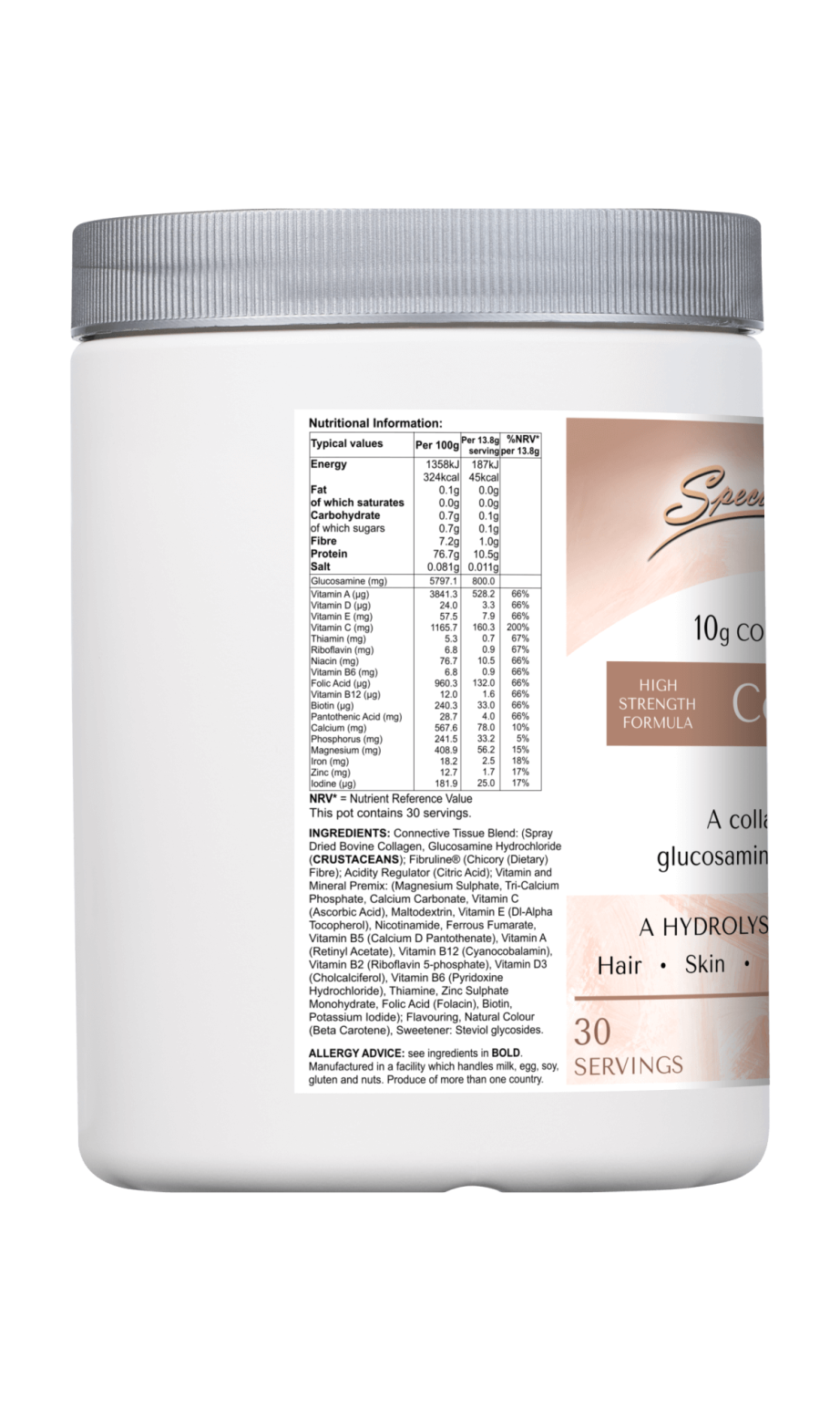 Collagen Nourish (10g/serving) | Specialist Supplements Ltd