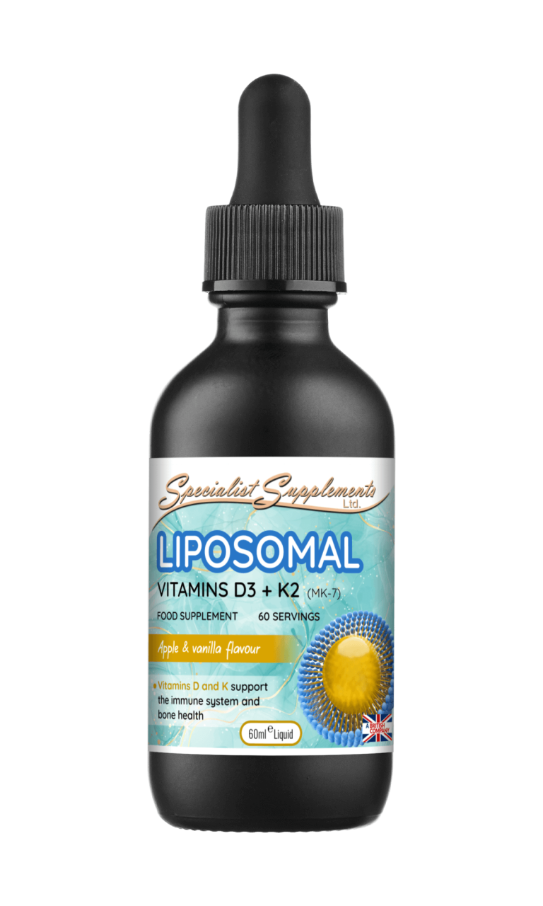 LIPOSOMAL Vitamins D3 + K2 drops | Specialist Supplements Ltd