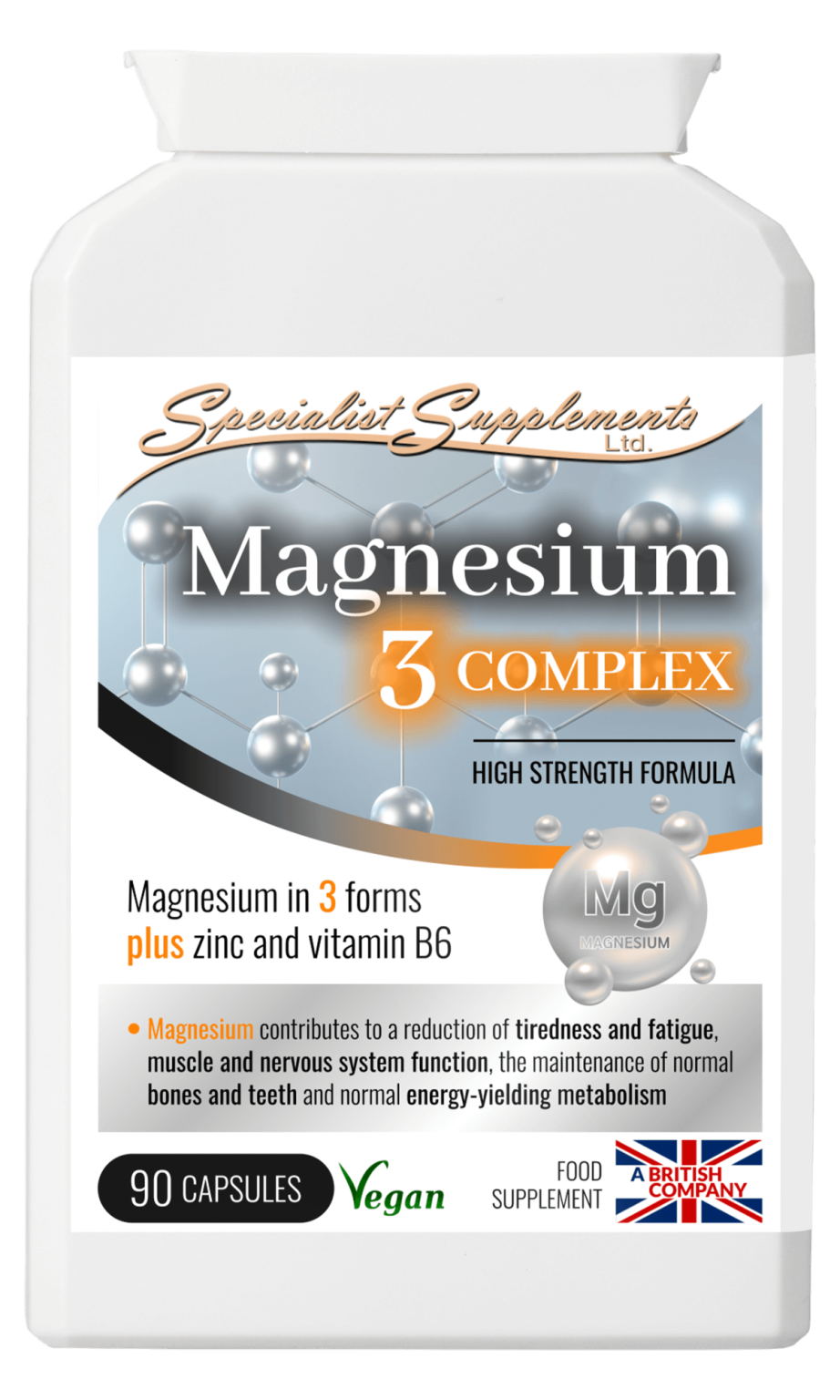 Magnesium 3 Complex (triple magnesium supplement) | Specialist ...